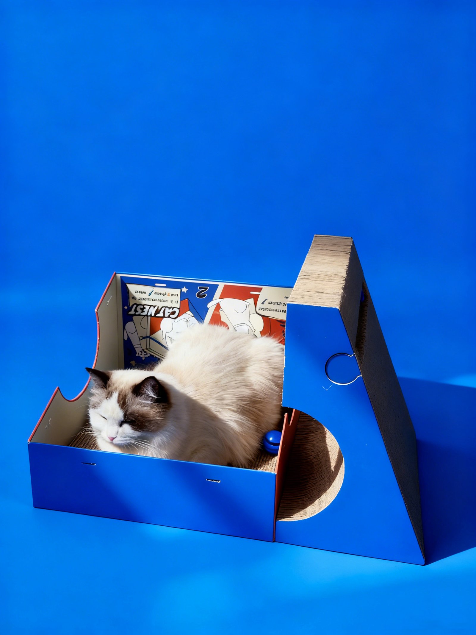 MULTI-FUNCTIONAL CAT SCRATCHER CARDBOARD【ONE】 – BonBonPaw